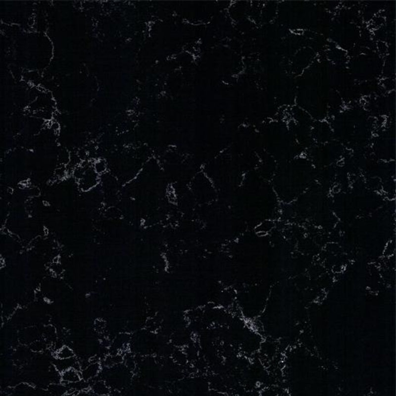 Moonlight Black Quartz Countertop Square Sink – Evon.ca